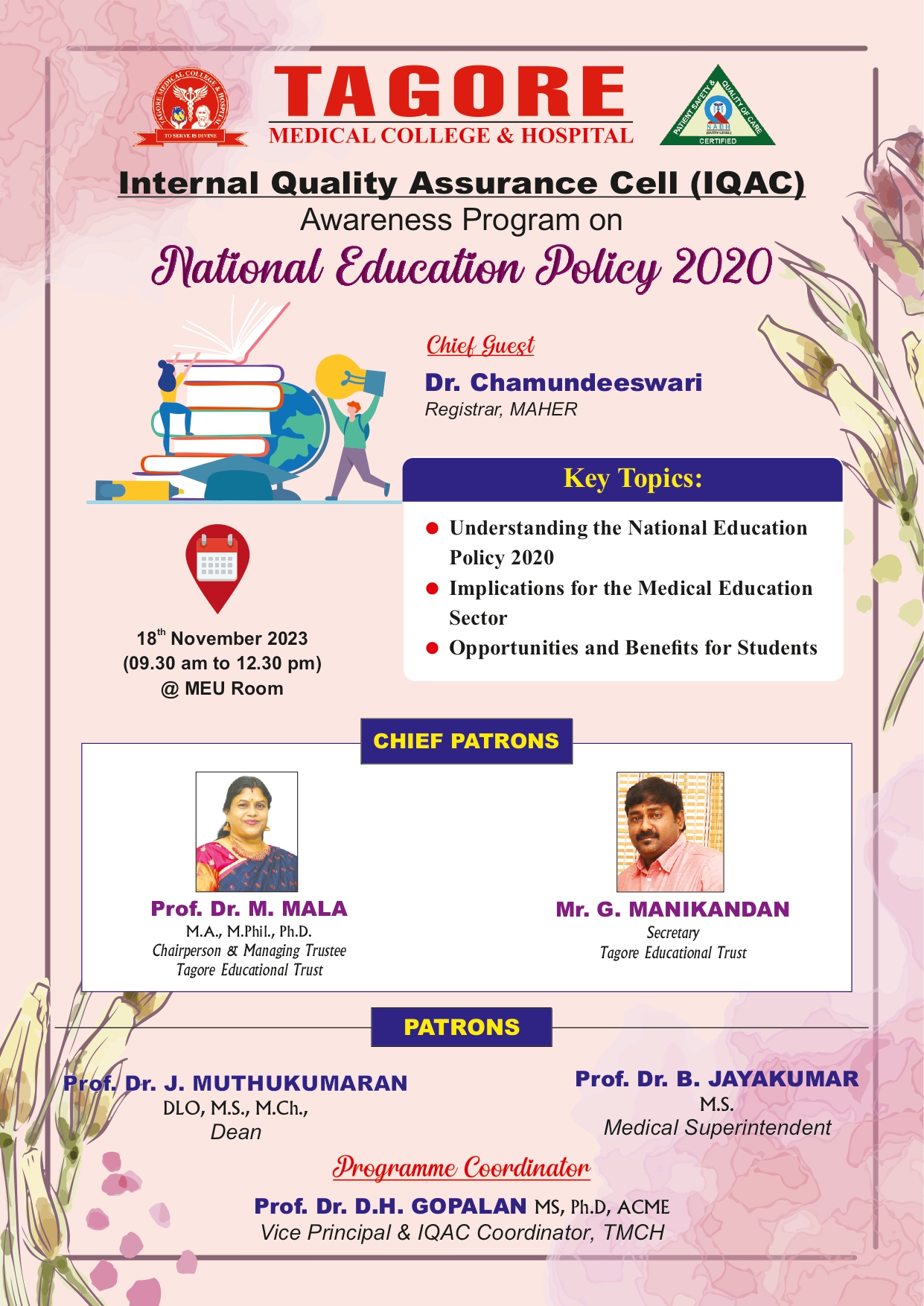 Tagore Medical College & Hospital Chennai